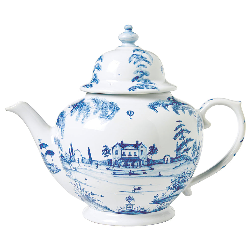 Country Estate Teapot - Delft Blue | 2nd – Juliska Factory Outlet