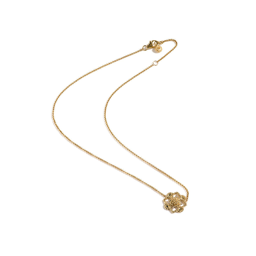 Daisy Charm Necklace - CZ Diamond – Juliska Factory Outlet
